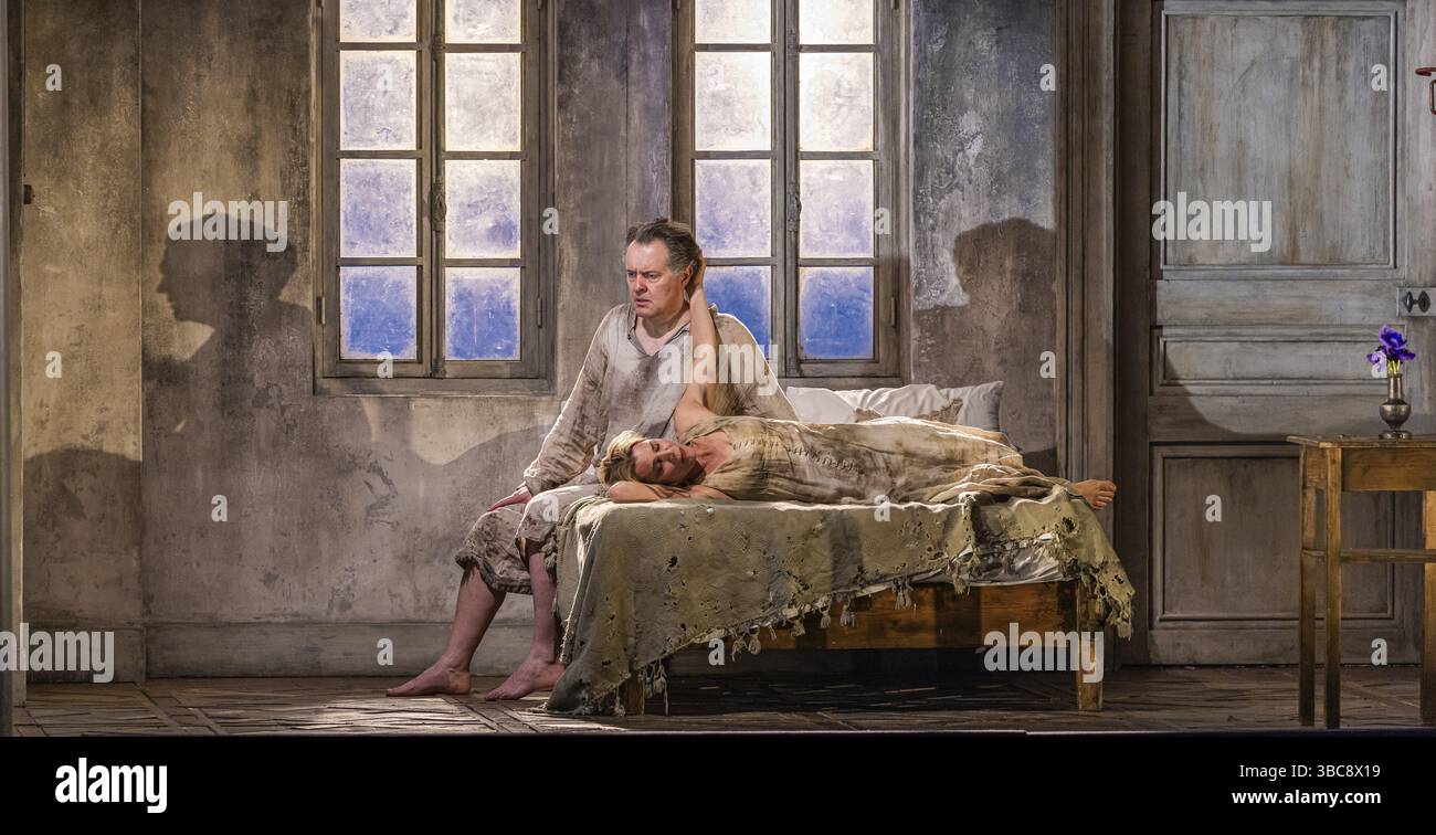 BERLIN, Germany - January 2024: Written on Skin - Opera in three parts by George Benjamin in a ...