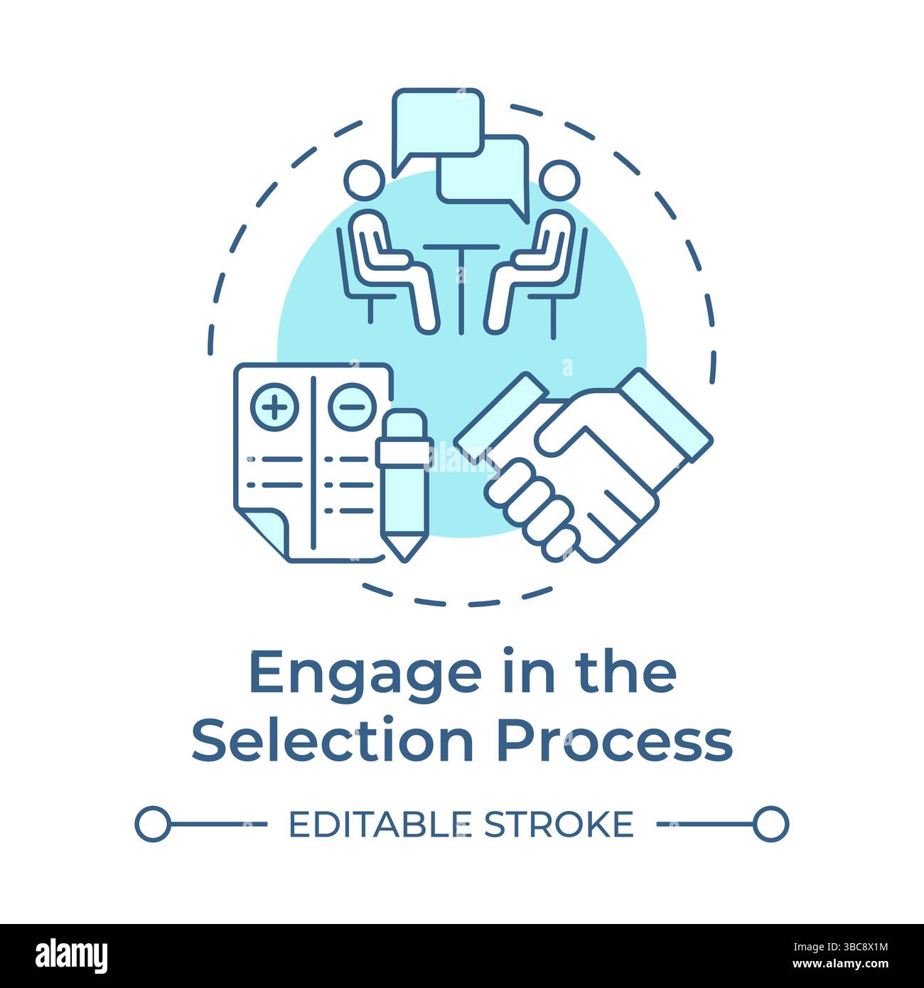 Selection business meeting Cut Out Stock Images & Pictures - Alamy