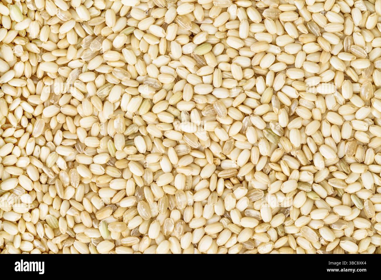 Background and texture of sweet brown rice used for sticky sweets ...