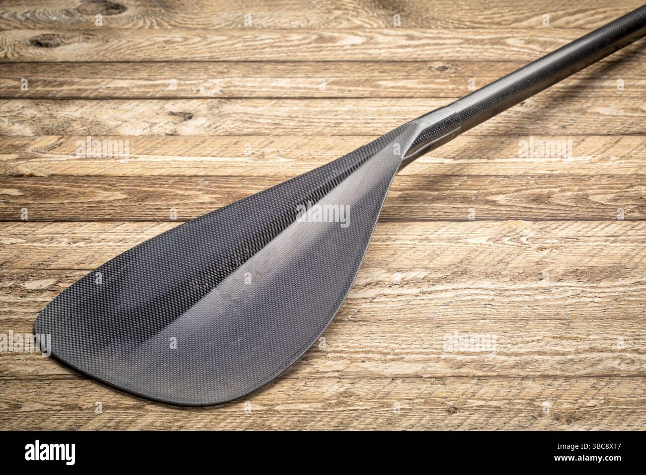 Blade of carbon fiber canoe or SUP (stand up paddleboard) paddle ...