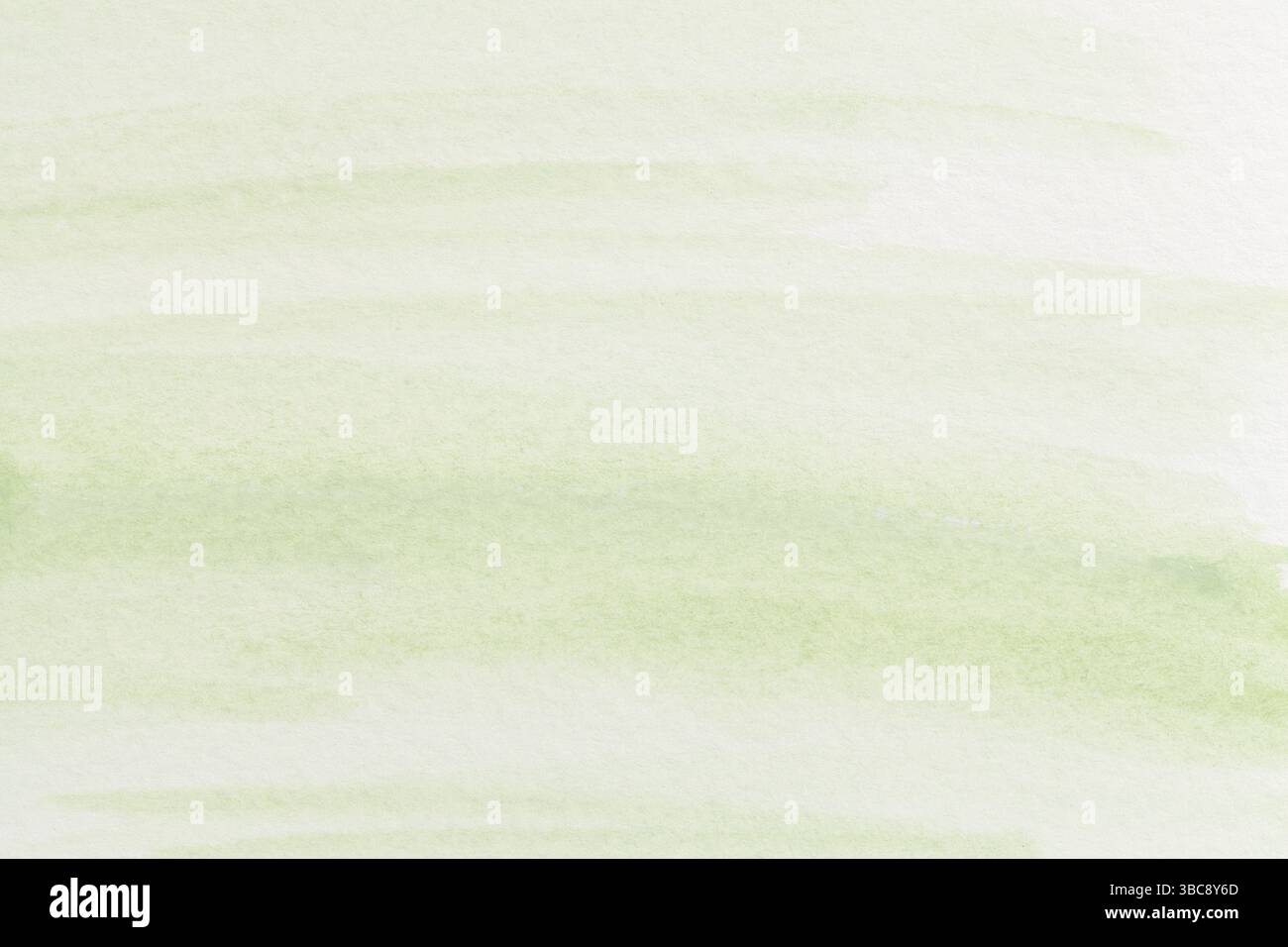 Watercolor paper texture with delicate pastel green smudges Stock Photo ...