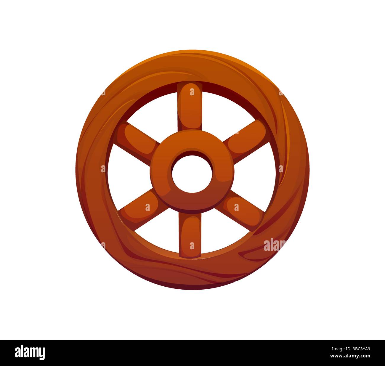 Western wooden wheel, cowboy font typeface letter O. American cowboy ...