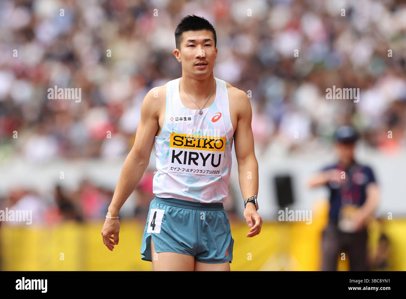 Tokyo, Japan. 18th May, 2025. Yoshihide Kiryu Athletics : World Athletics Continental Tour Seiko ...
