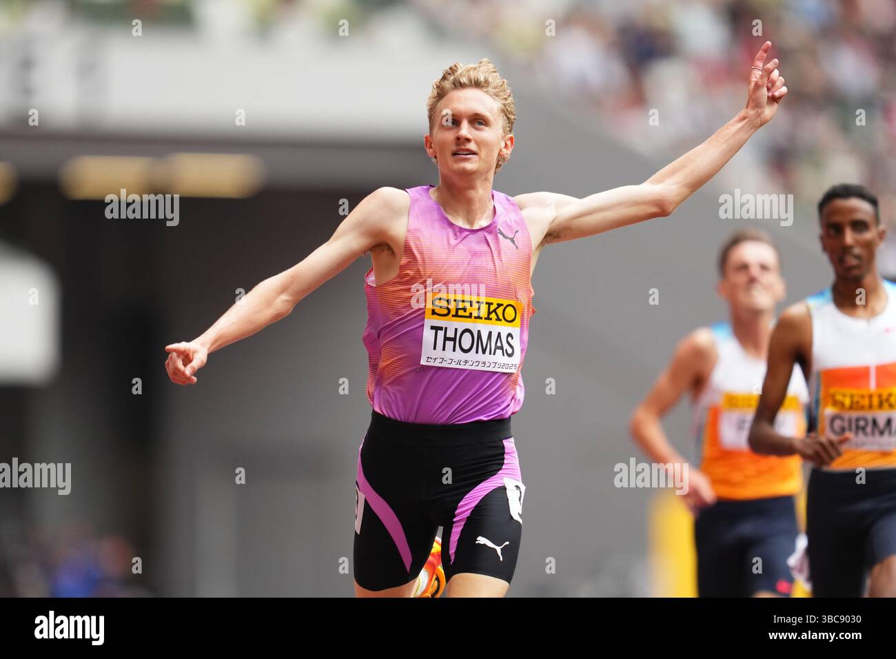 Tokyo, Japan. 18th May, 2025. Thomas Jude (AUS) Athletics : World Athletics Continental Tour ...