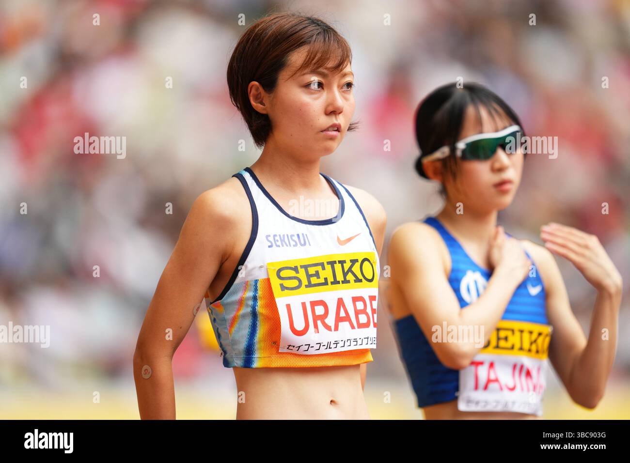 Tokyo, Japan. 18th May, 2025. Ran Urabe Athletics : World Athletics Continental Tour Seiko ...