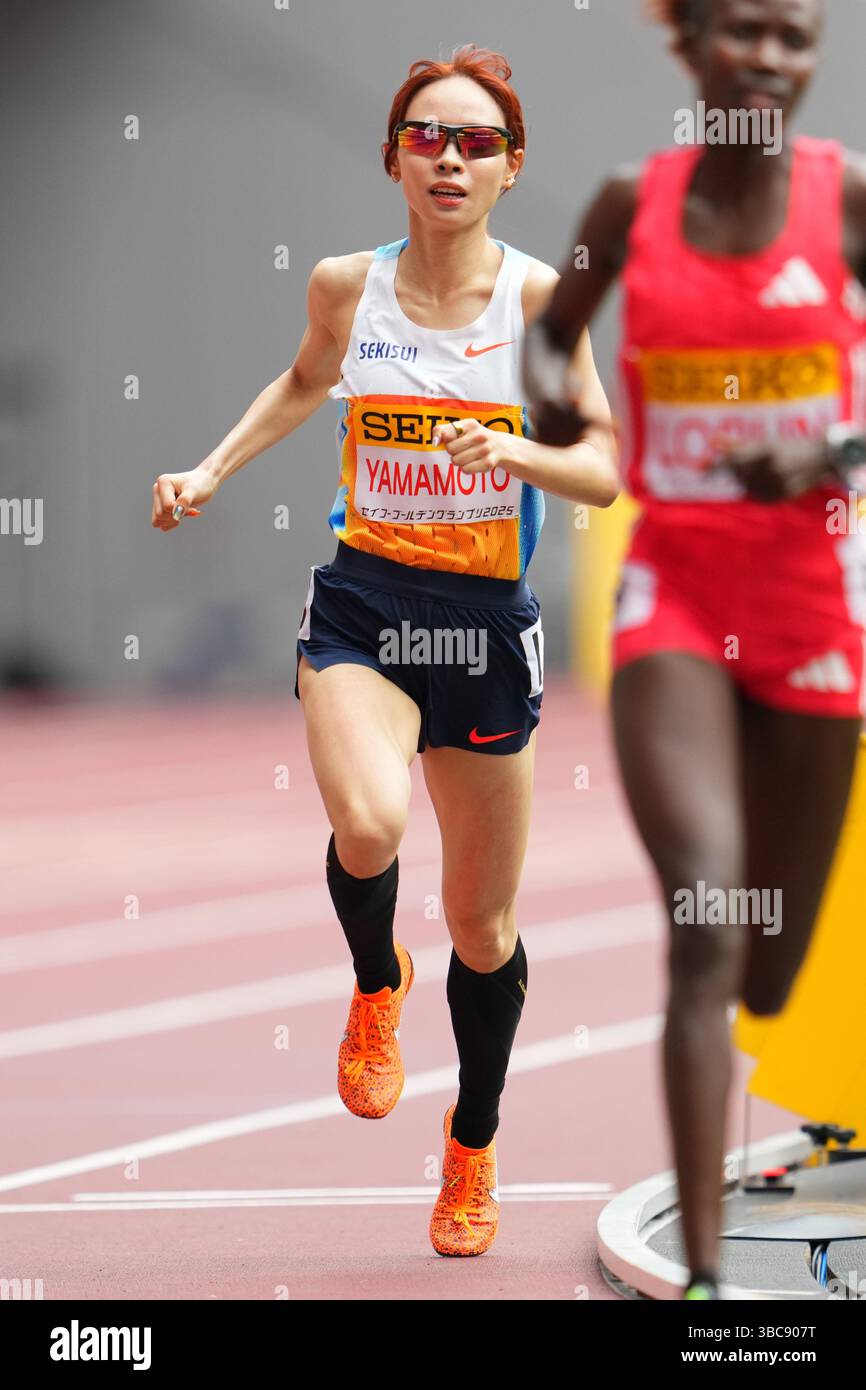 Tokyo, Japan. 18th May, 2025. Yuma Yamamoto Athletics : World Athletics ...