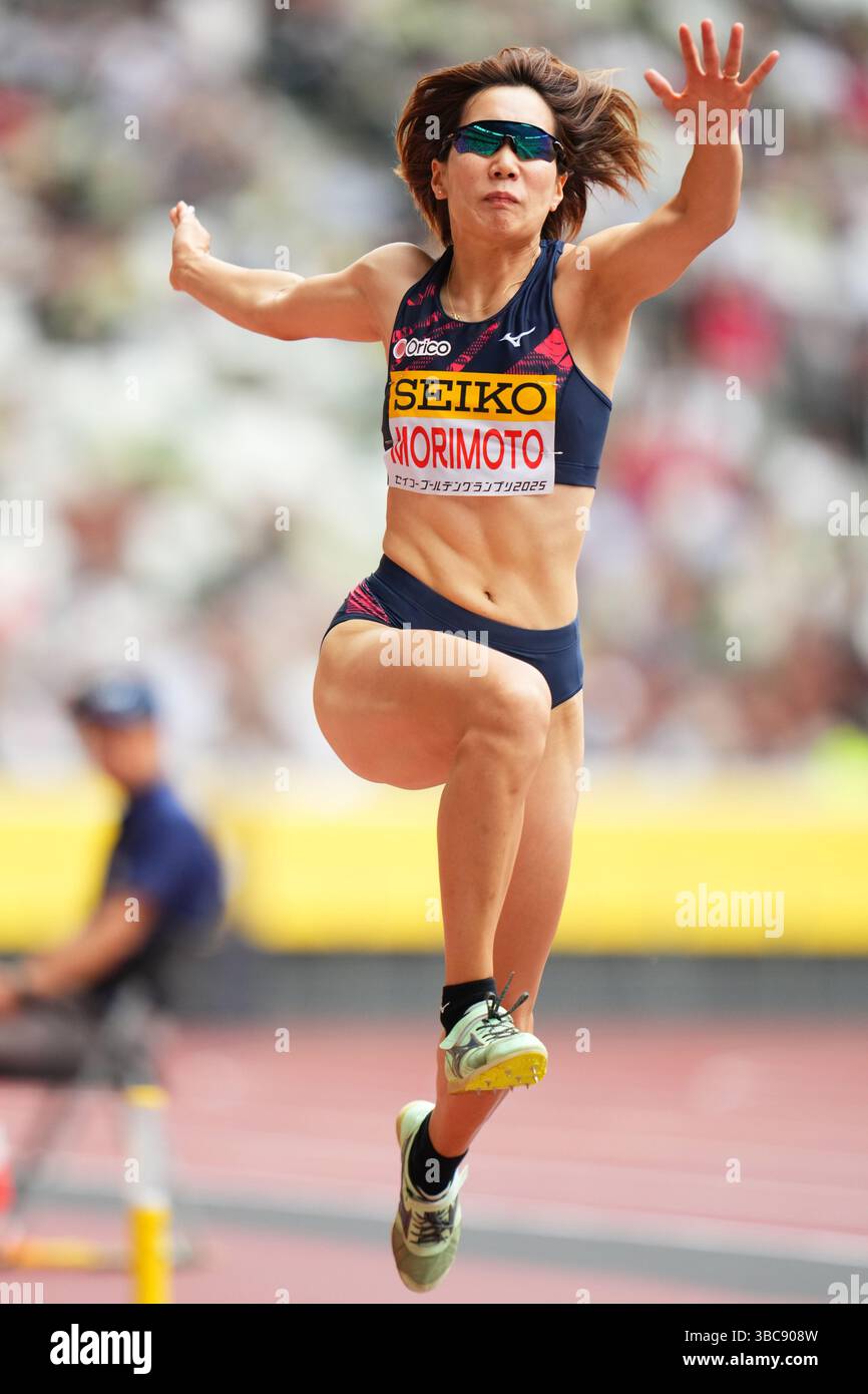 Tokyo, Japan. 18th May, 2025. Mariko Morimoto Athletics : World Athletics Continental Tour Seiko ...