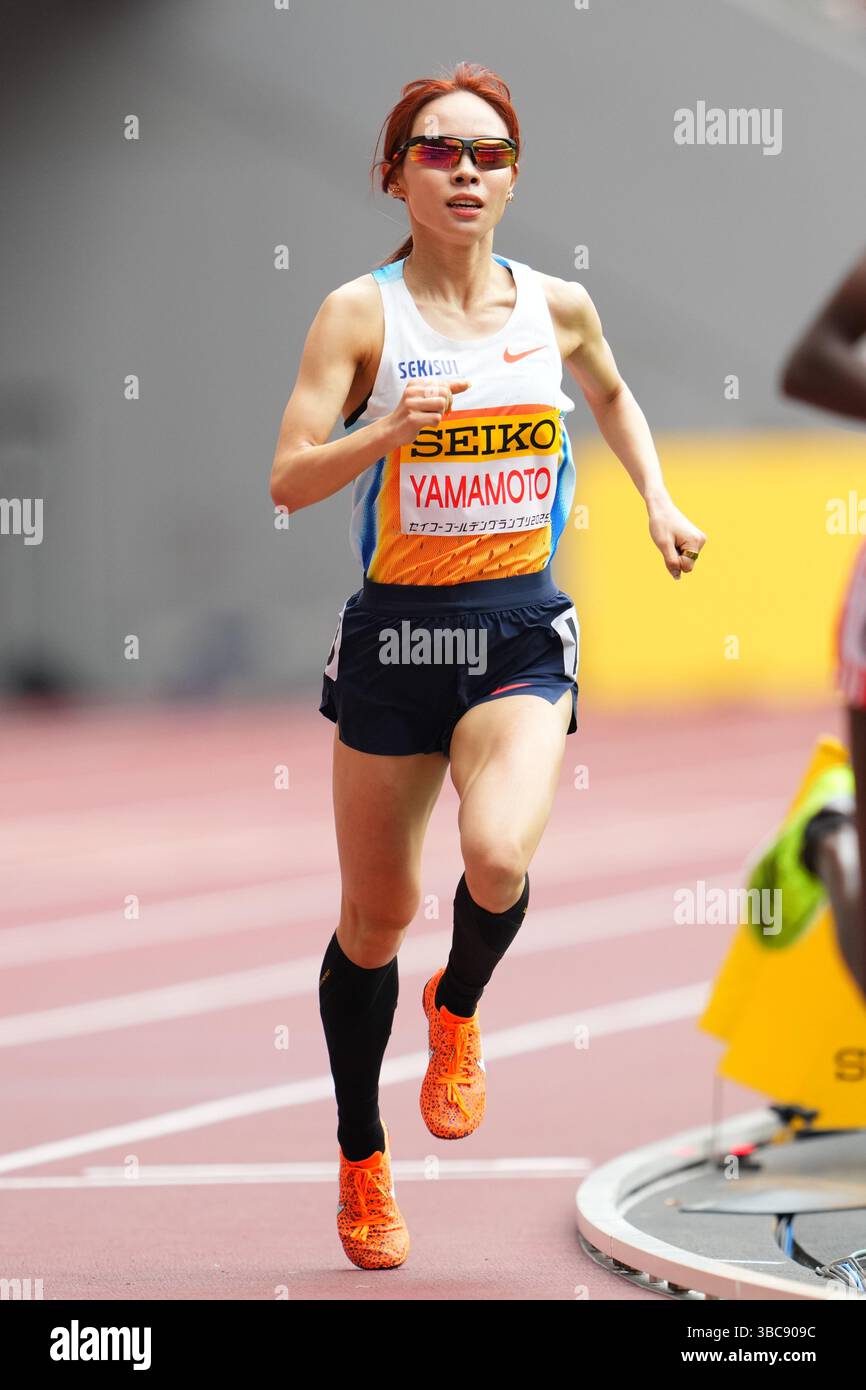 Tokyo, Japan. 18th May, 2025. Yuma Yamamoto Athletics : World Athletics ...