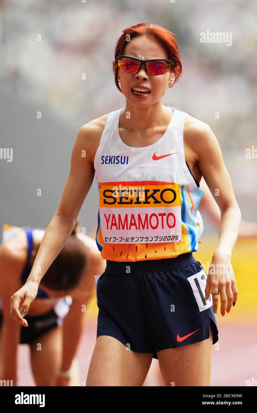 Tokyo, Japan. 18th May, 2025. Yuma Yamamoto Athletics : World Athletics ...