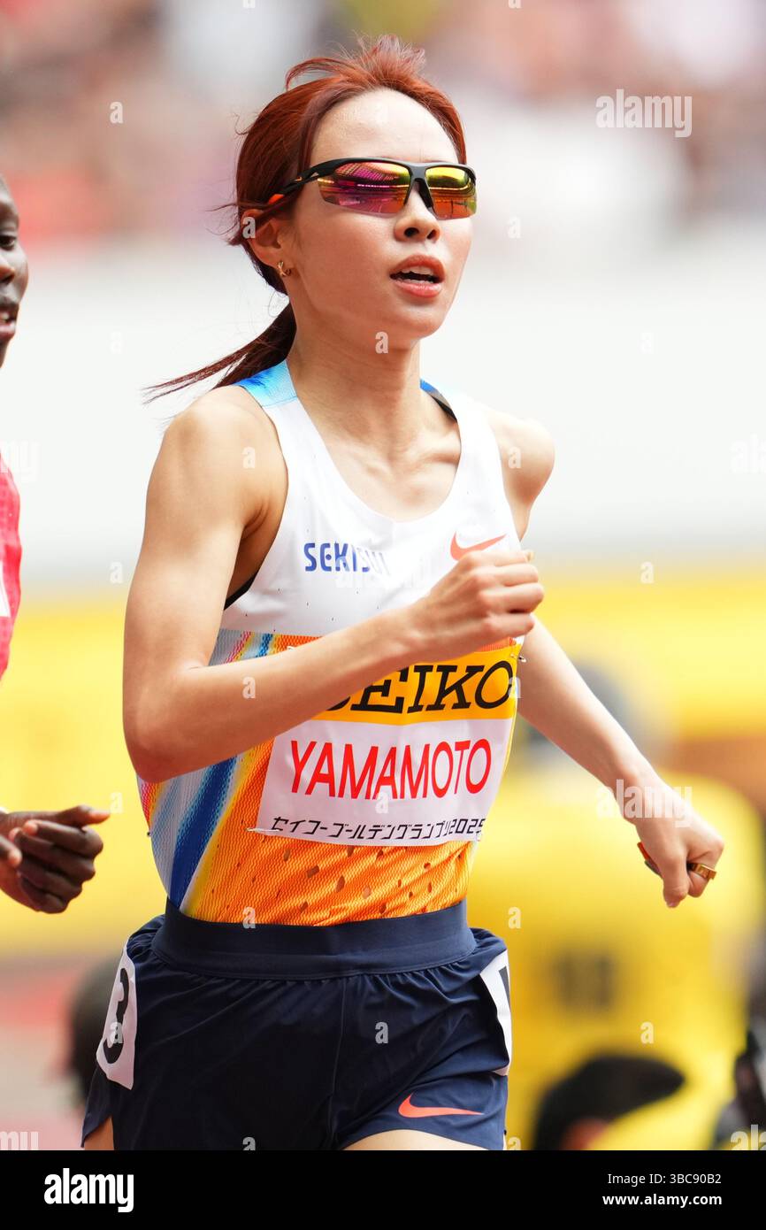 Tokyo, Japan. 18th May, 2025. Yuma Yamamoto Athletics : World Athletics ...