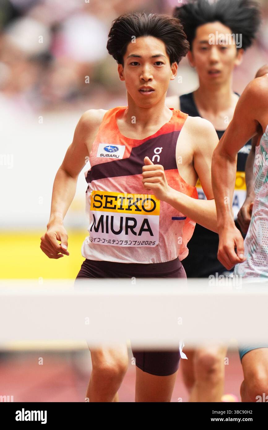 Tokyo, Japan. 18th May, 2025. Ryuji Miura Athletics : World Athletics Continental Tour Seiko ...