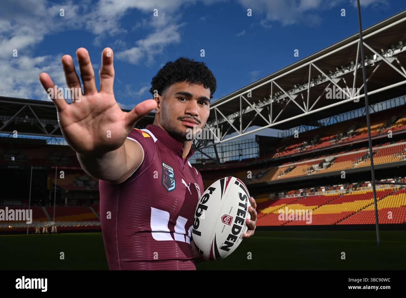 Brisbane, Australia. 19th May, 2025. Robert Toia of the Queensland ...