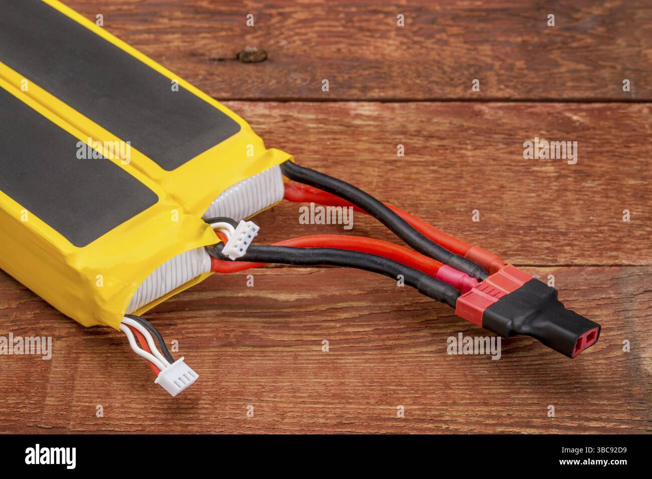 Two lithium-ion polymer rechargeable batteries (LiPo, LIP, Li-poly ...