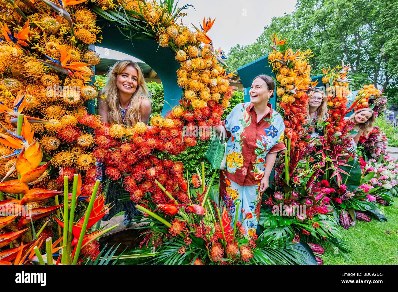 London, UK. 19th May, 2025. Influencer Helen Hutching-Cox with the ...