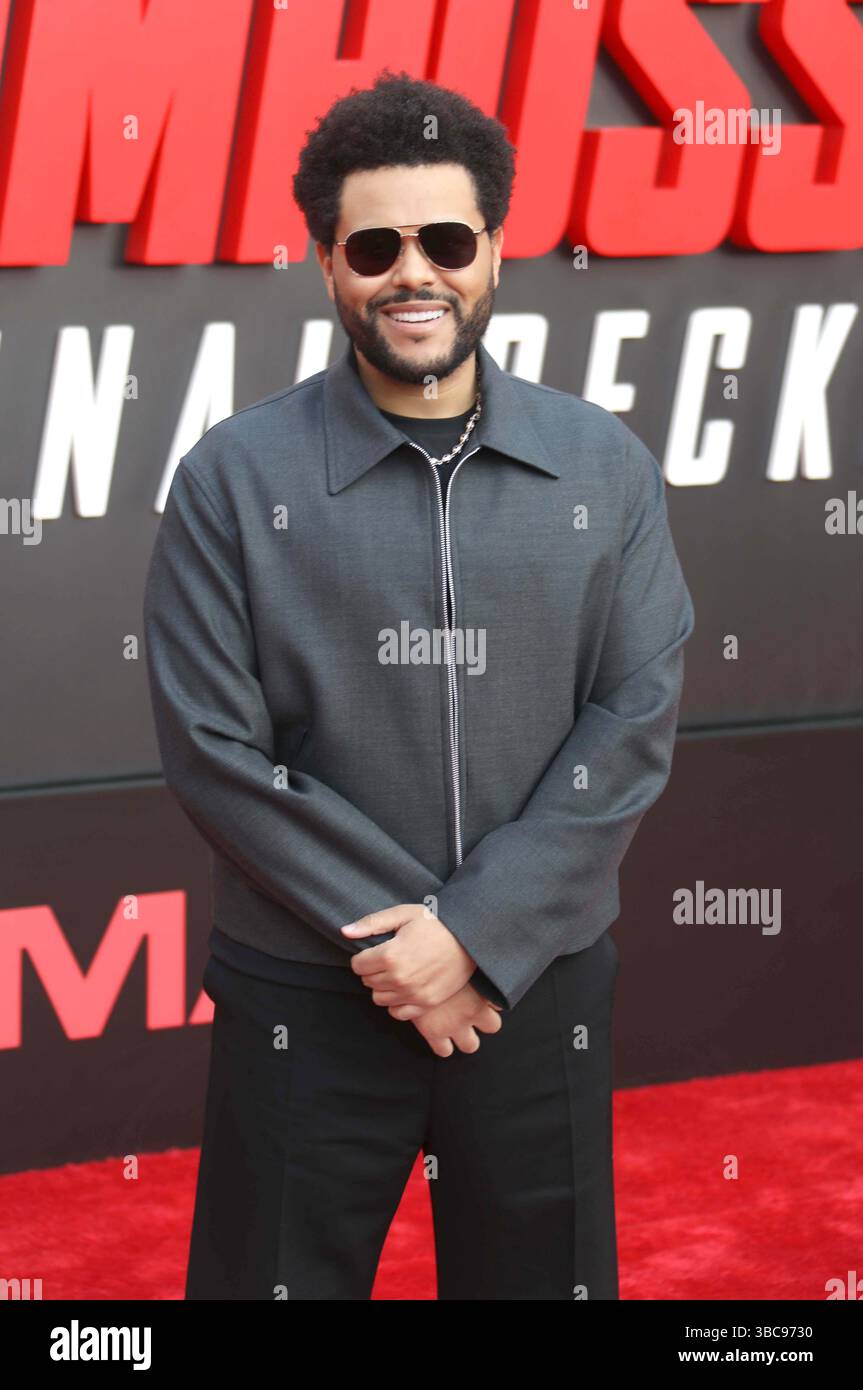 May 18, 2025, New York, New York, USA: Actor/singer ABEL TESFAYE aka ...