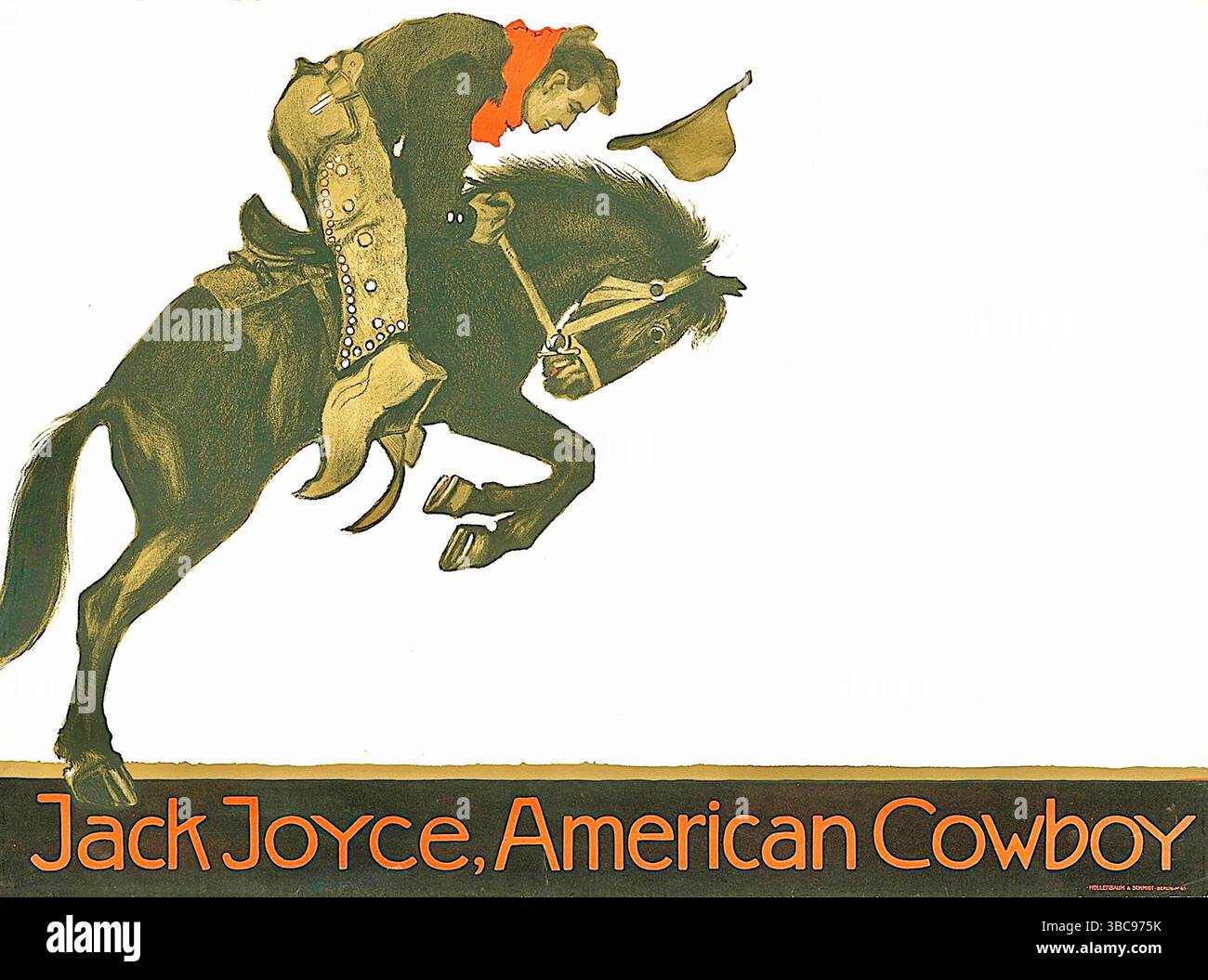 Jack Joyce - American Cowboy - 1911-1914 Stock Photo - Alamy