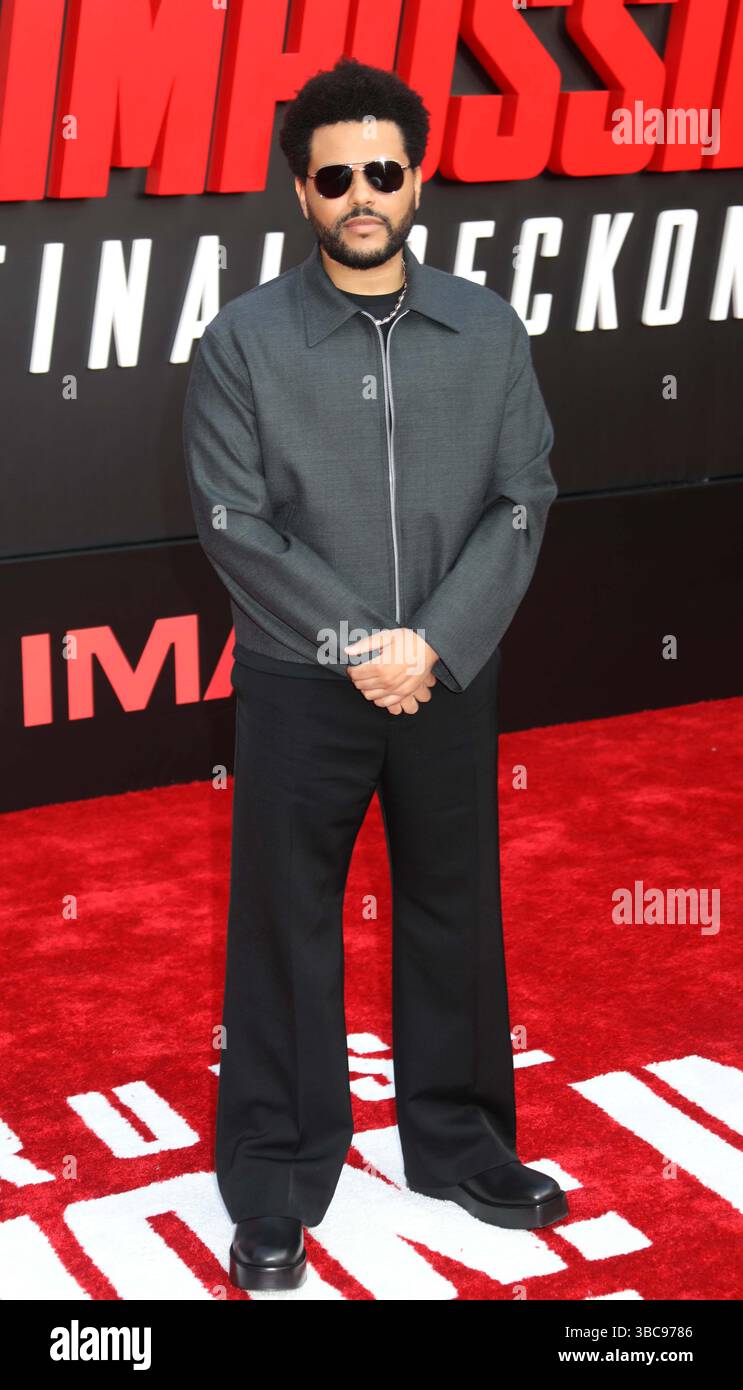 May 18, 2025, New York, New York, USA: Actor/singer ABEL TESFAYE aka ...