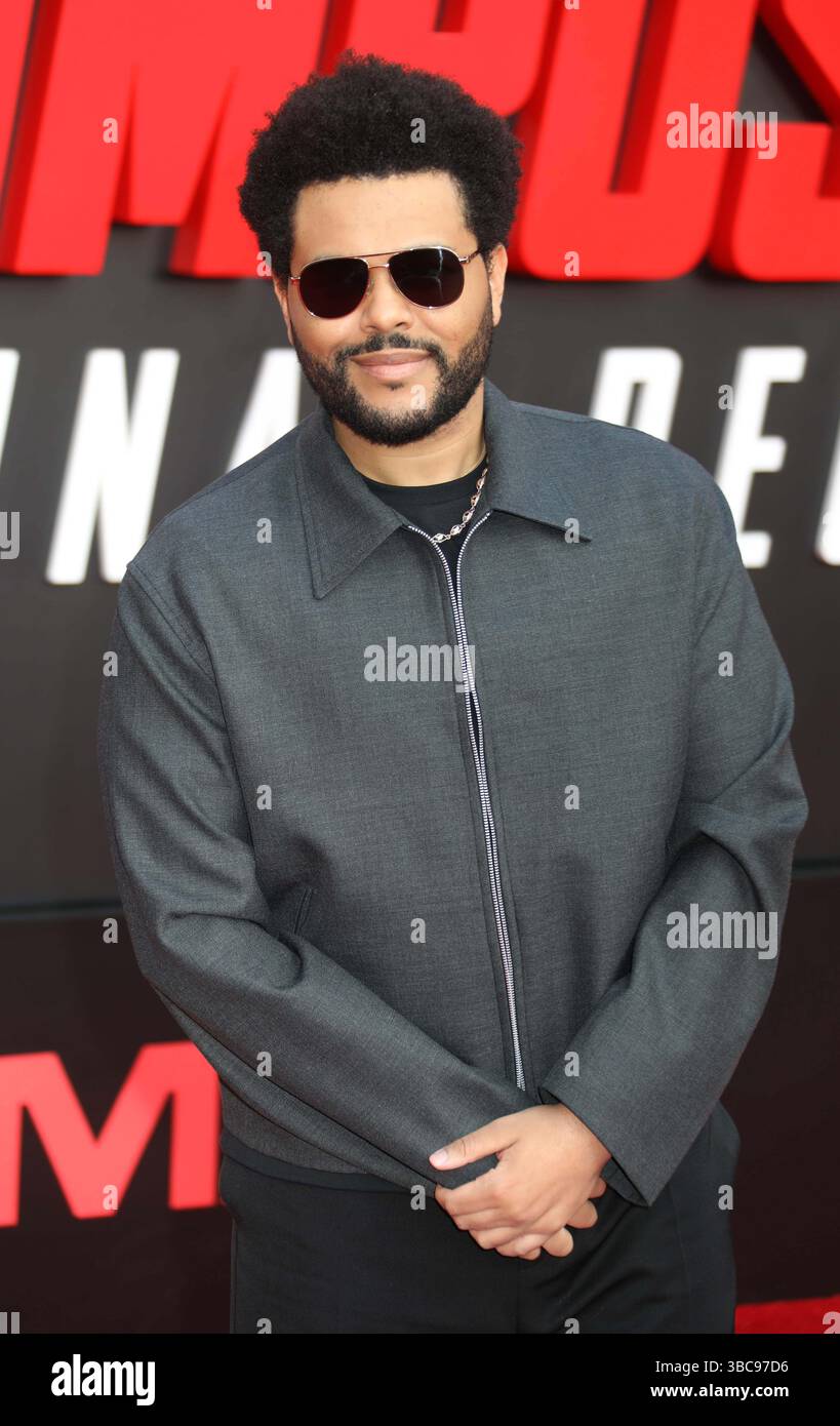 May 18, 2025, New York, New York, USA: Actor/singer ABEL TESFAYE aka ...