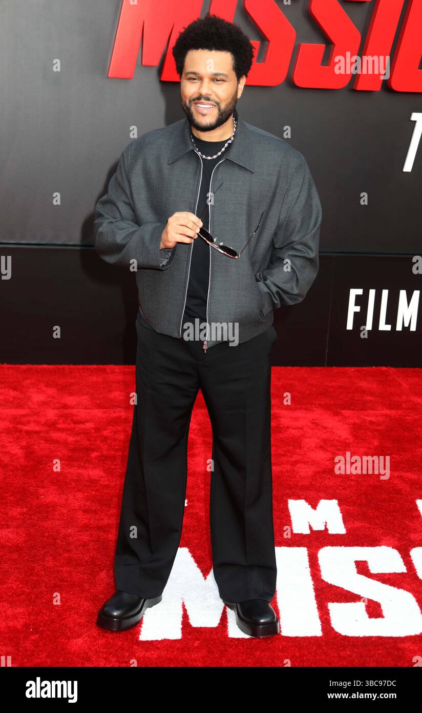 May 18, 2025, New York, New York, USA: Actor/singer ABEL TESFAYE aka ...