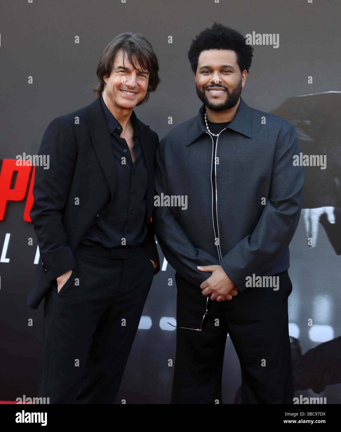May 18, 2025, New York, New York, USA: Actors TOM CRUISE and ABEL ...