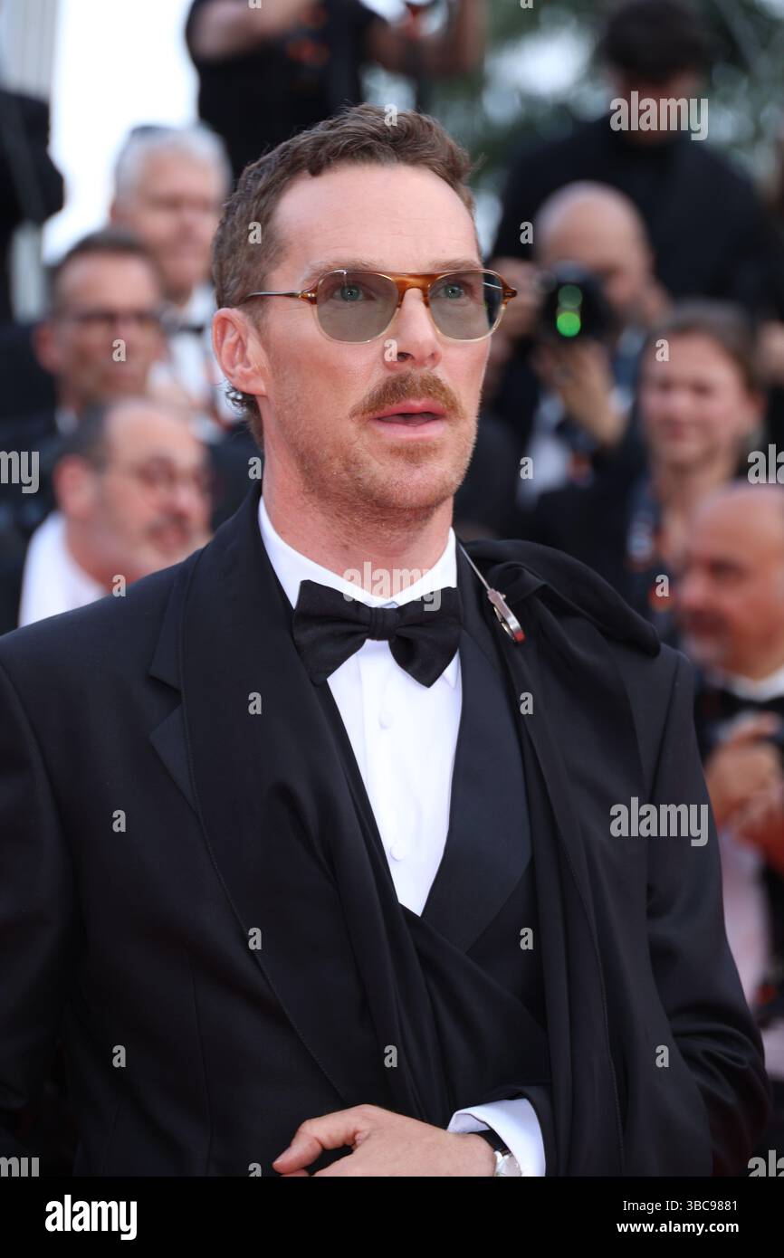 Benedict Cumberbatch attends the "The Phoenician Scheme" red carpet at ...