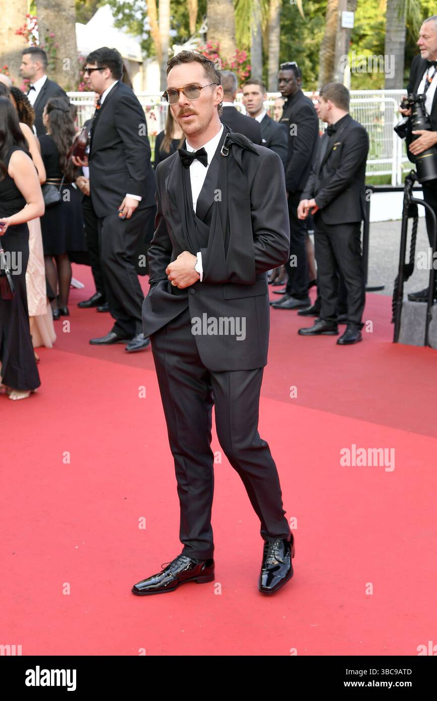 Benedict Cumberbatch bei der The Phoenician Scheme Premiere in Cannes ...