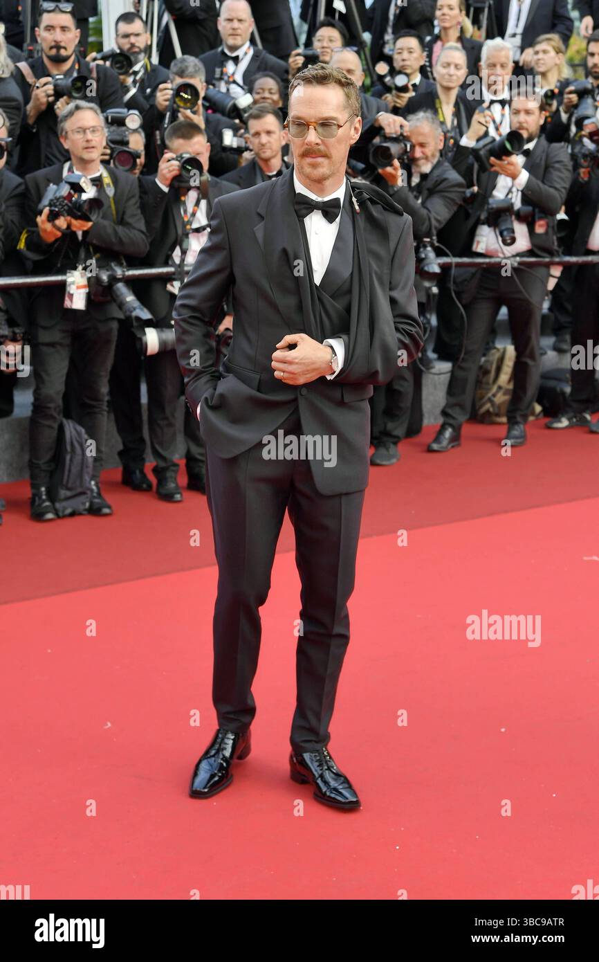 Benedict Cumberbatch bei der The Phoenician Scheme Premiere in Cannes ...