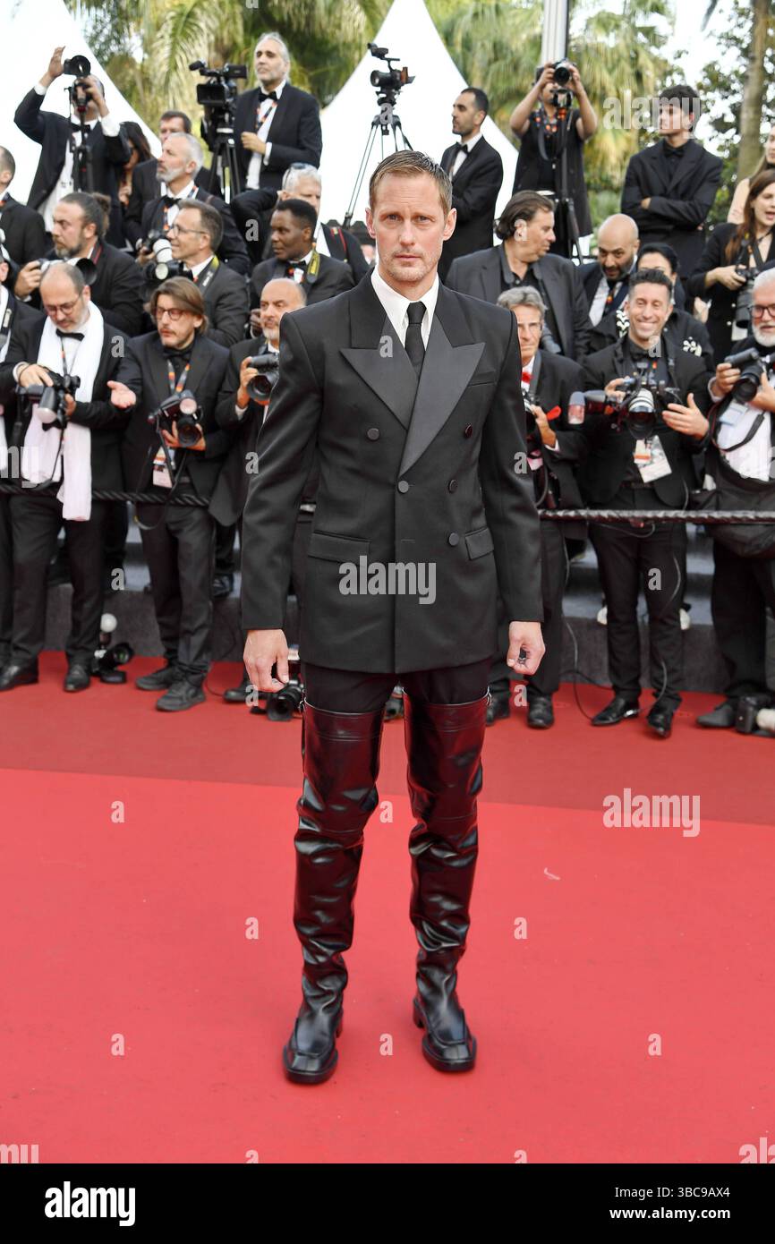 Alexander Skarsgard bei der The Phoenician Scheme Premiere in Cannes am ...
