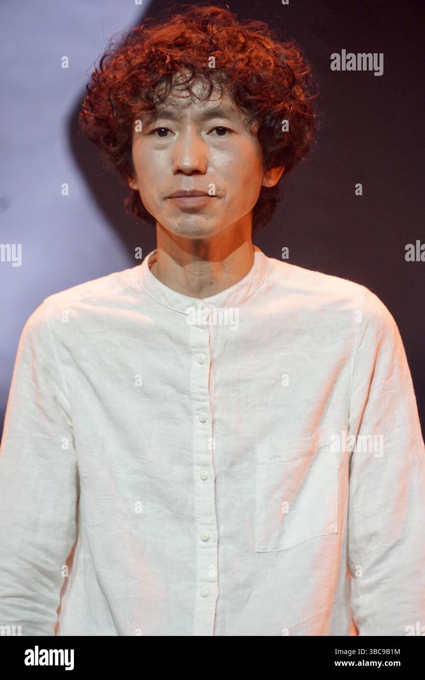 Chinese singer Pang Mailang holds a concert in Shanghai, China, 16 May ...