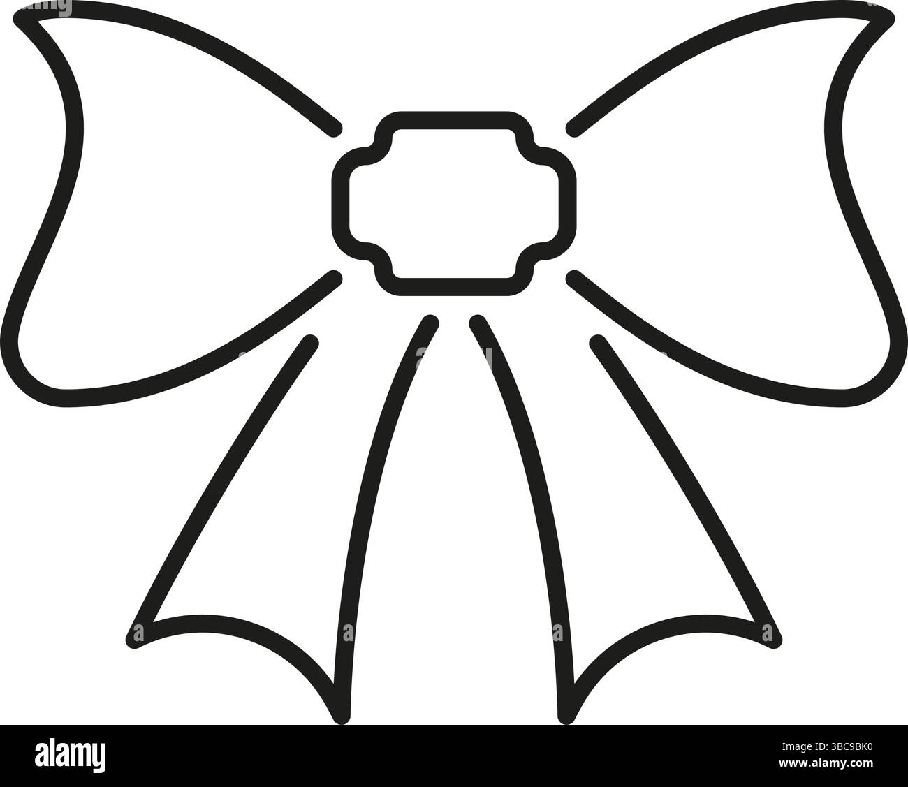 Ribbon festoon Cut Out Stock Images & Pictures - Alamy