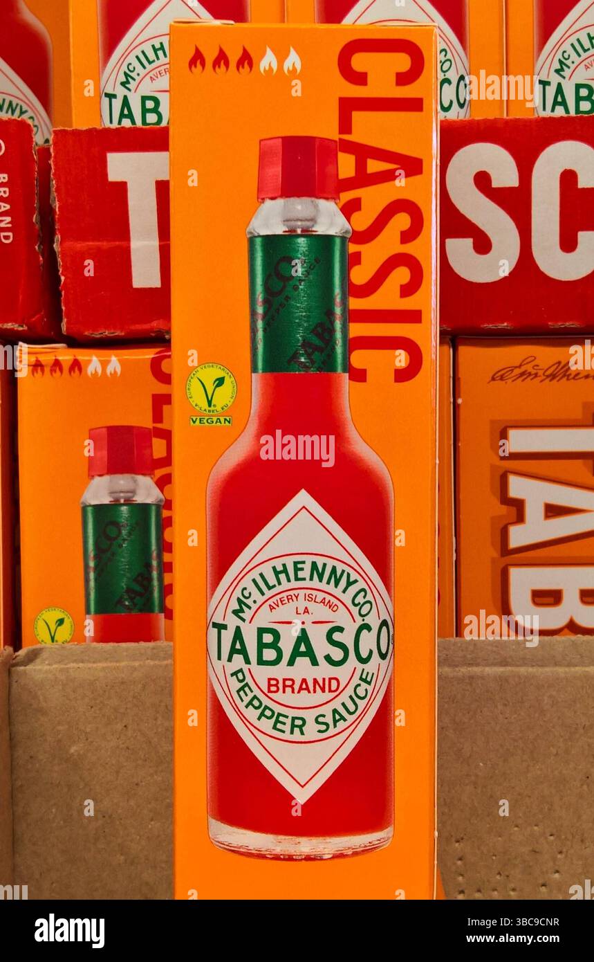 McIlhenny Co Tabasco Classic. Tabascosauce ist eine scharfe Chilisauce ...