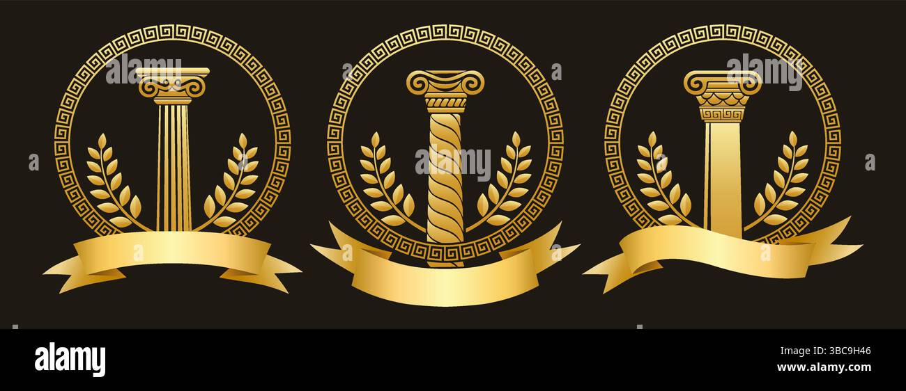 Royal column Stock Vector Images - Alamy