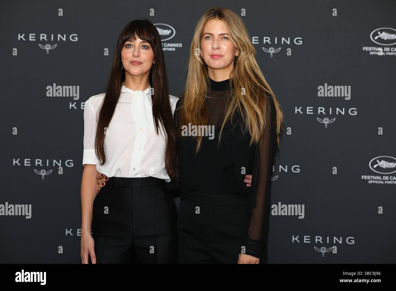 May 19, 2025, Cannes, Cote D'azur, France: DAKOTA JOHNSON and producer ...