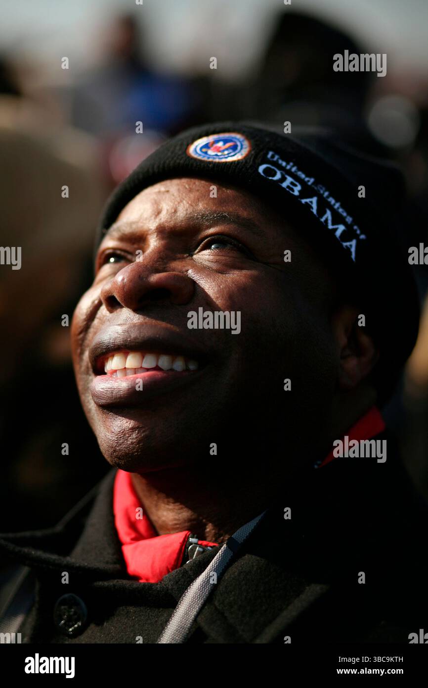 Inauguration Ceremony of Barack Obama on the National Mall in ...
