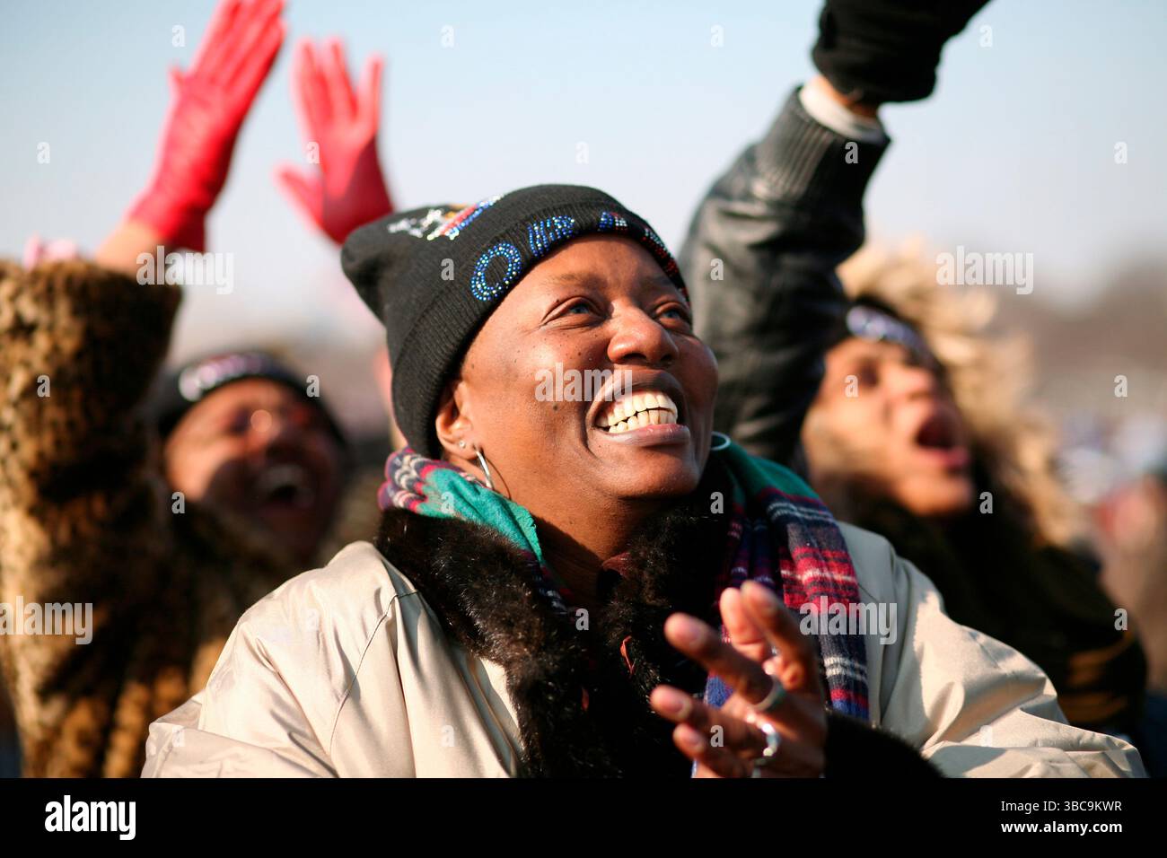Inauguration Ceremony of Barack Obama on the National Mall in ...