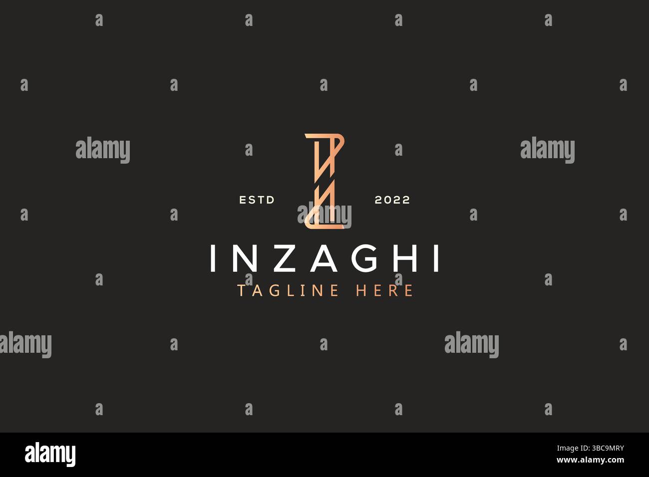 Letter i gold Stock Vector Images - Alamy