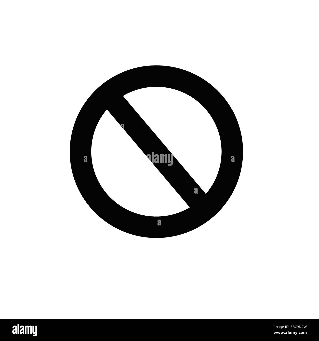 Noentry sign Stock Vector Images - Alamy