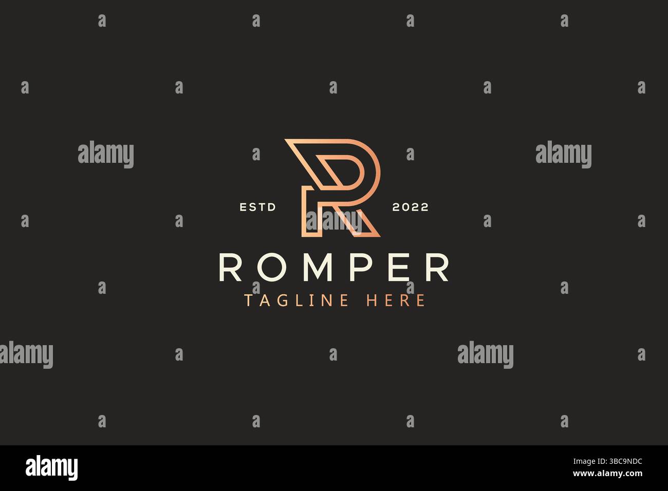 Decorative initial letter r Stock Vector Images - Alamy