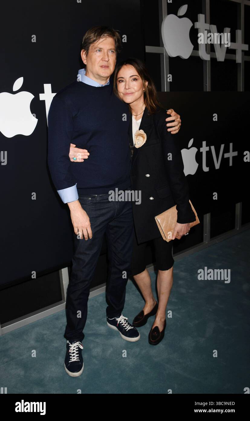 Hollywood, California, USA. 18th May, 2025. Bill Lawrence and Christa ...