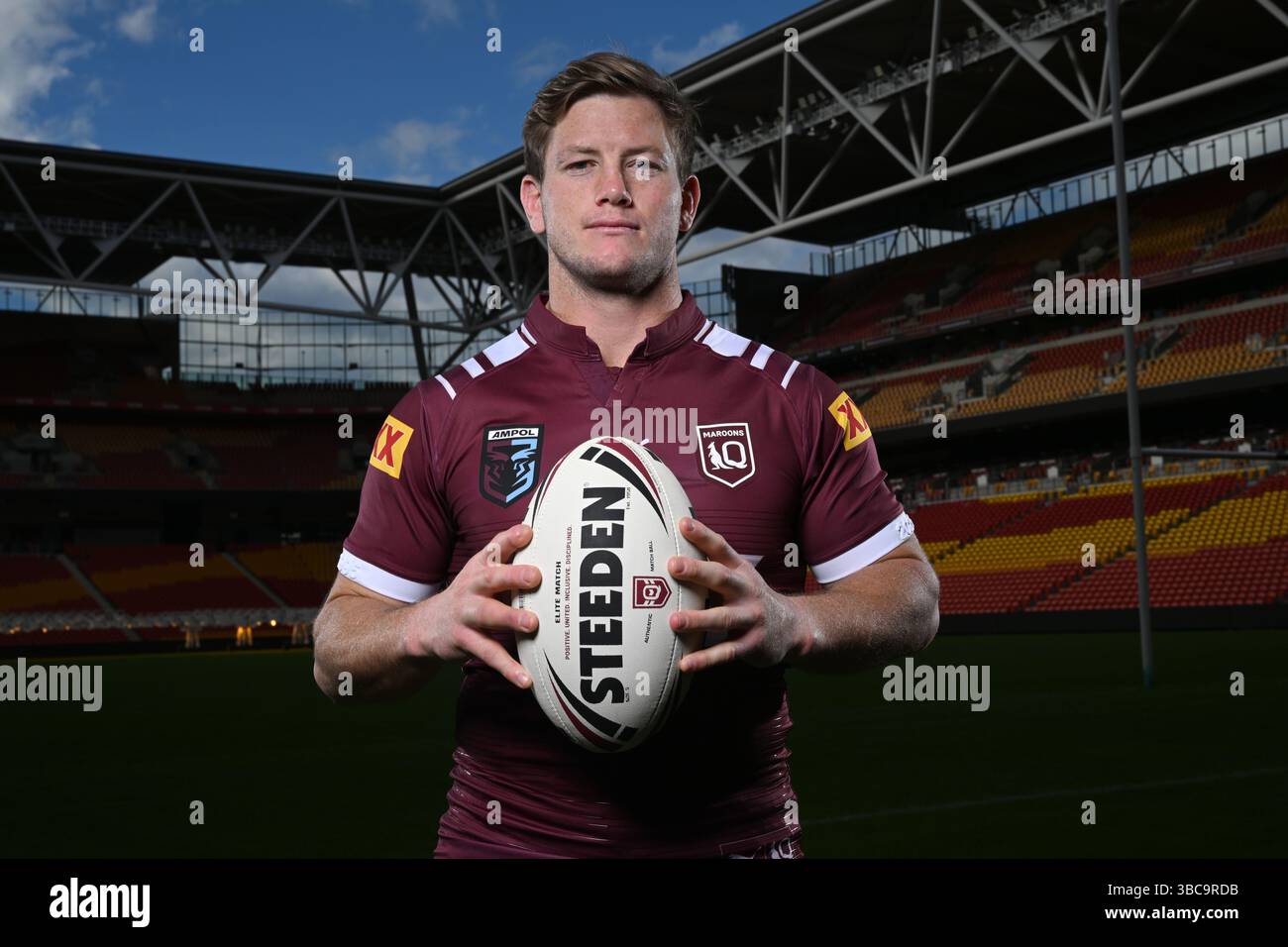 Brisbane, Australia. 19th May, 2025. Harry Grant of the Queensland ...