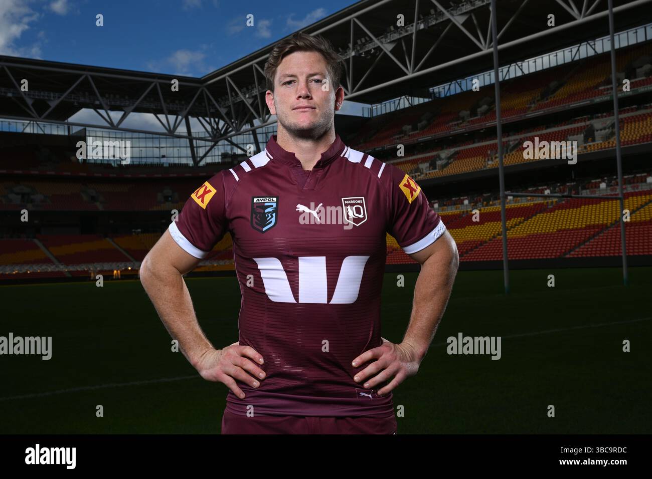 Brisbane, Australia. 19th May, 2025. Harry Grant of the Queensland ...