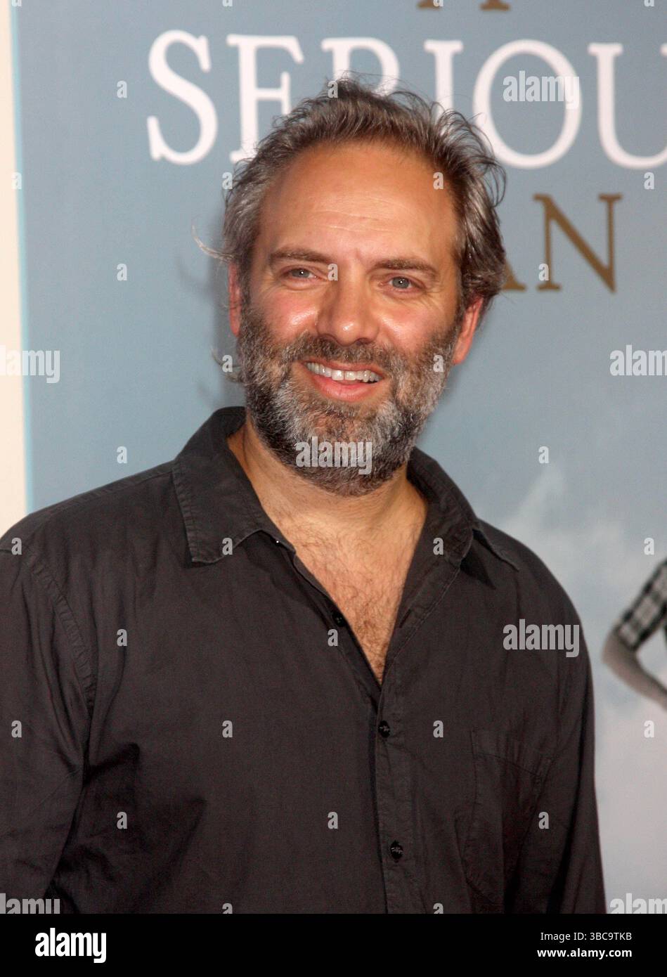 Sam Mendes at the premiere of "A Serious Man" held at the Ziegfeld ...