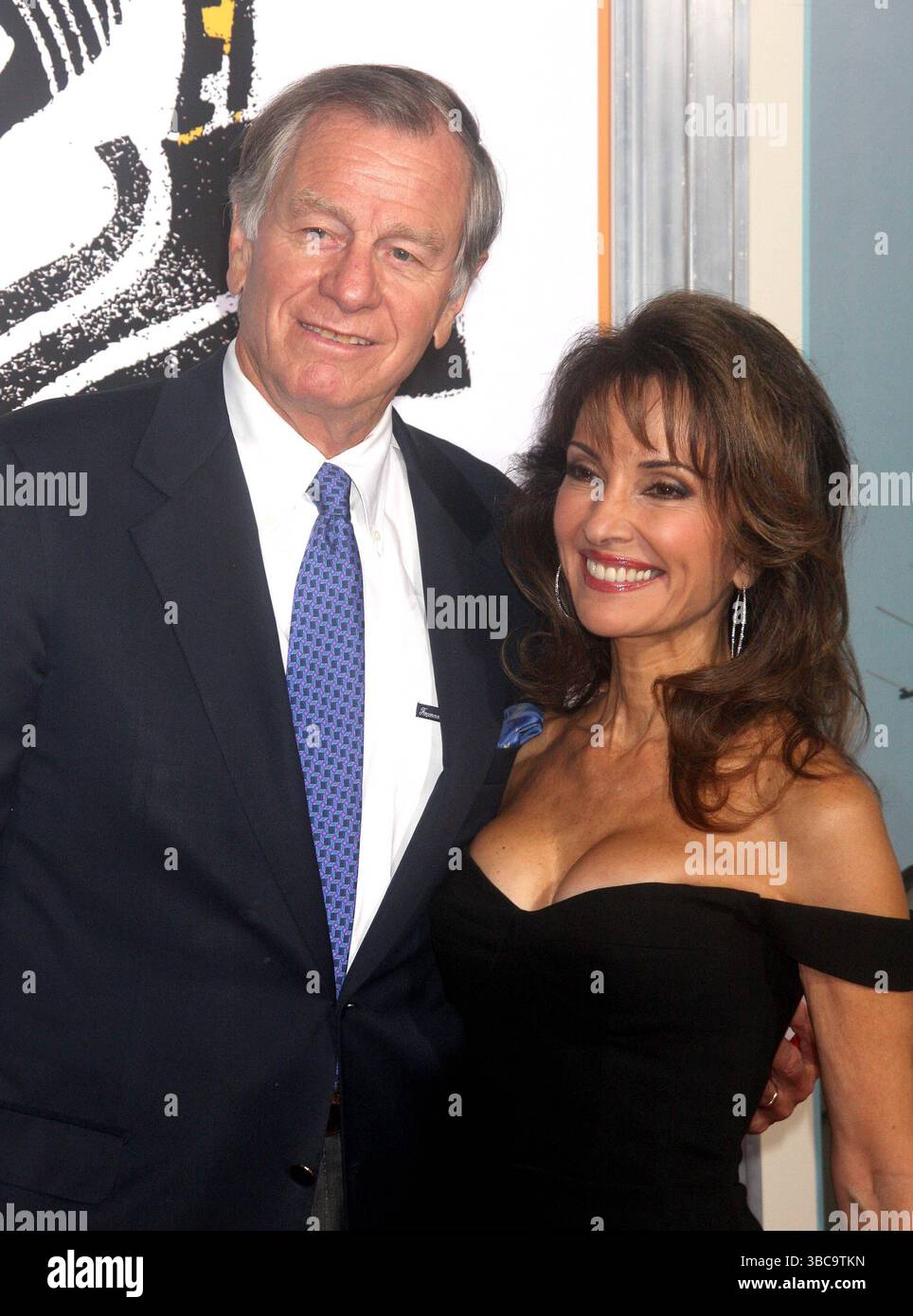 Helmut Huber and Susan Lucci at the premiere of "A Serious Man" held at ...