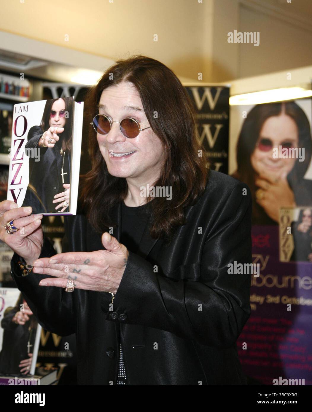 Ozzy Osbourne at the 'I Am Ozzy' book signing in London - 03 October ...