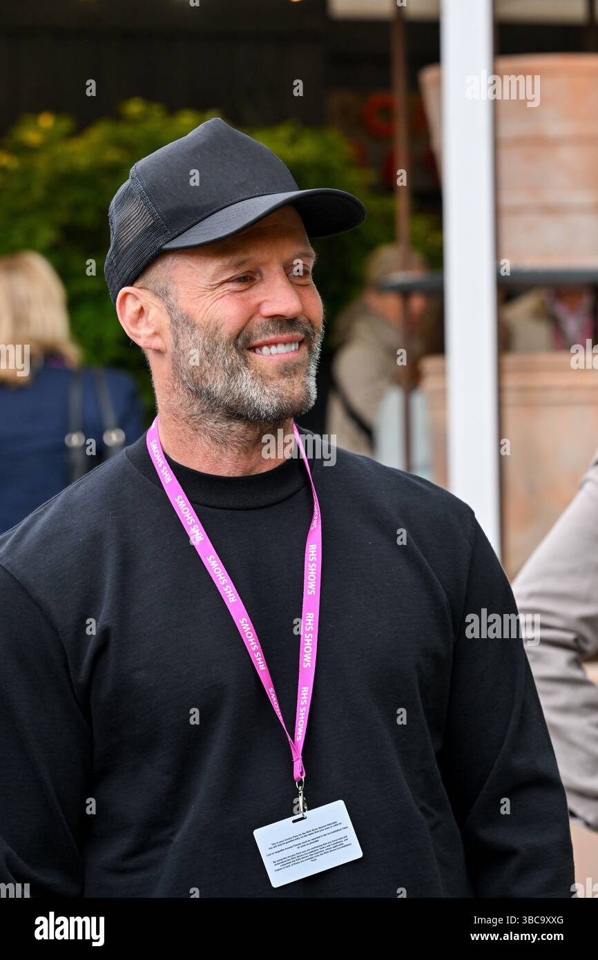 London, UK. 19th May, 2025. at Actor Jason Statham visits the Hospice ...