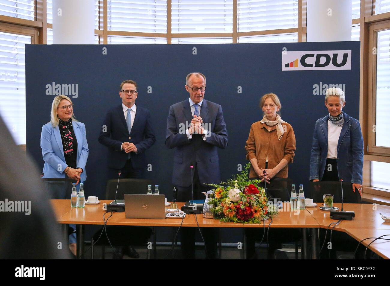 Berlin, Deutschland, 19.05.2025: Konrad-Adenauer-Haus: Erste CDU ...