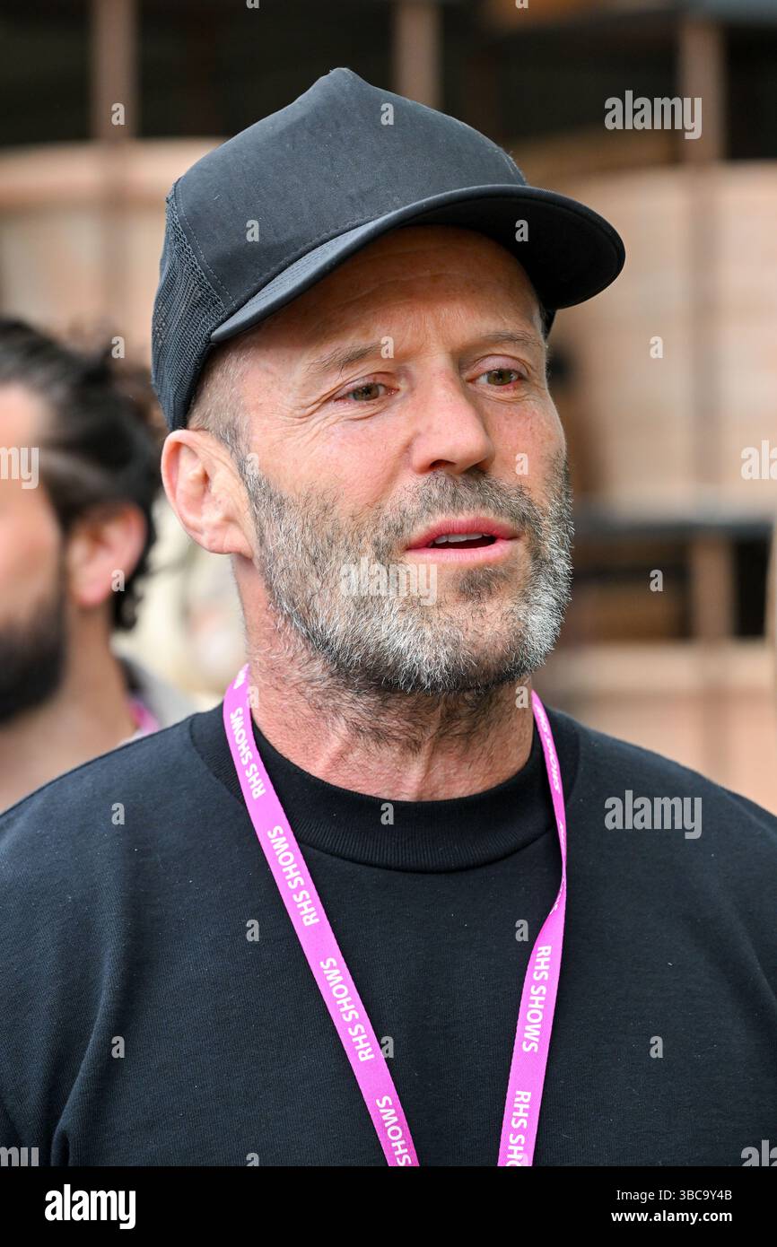 London, UK. 19th May, 2025. at Actor Jason Statham visits the Hospice ...