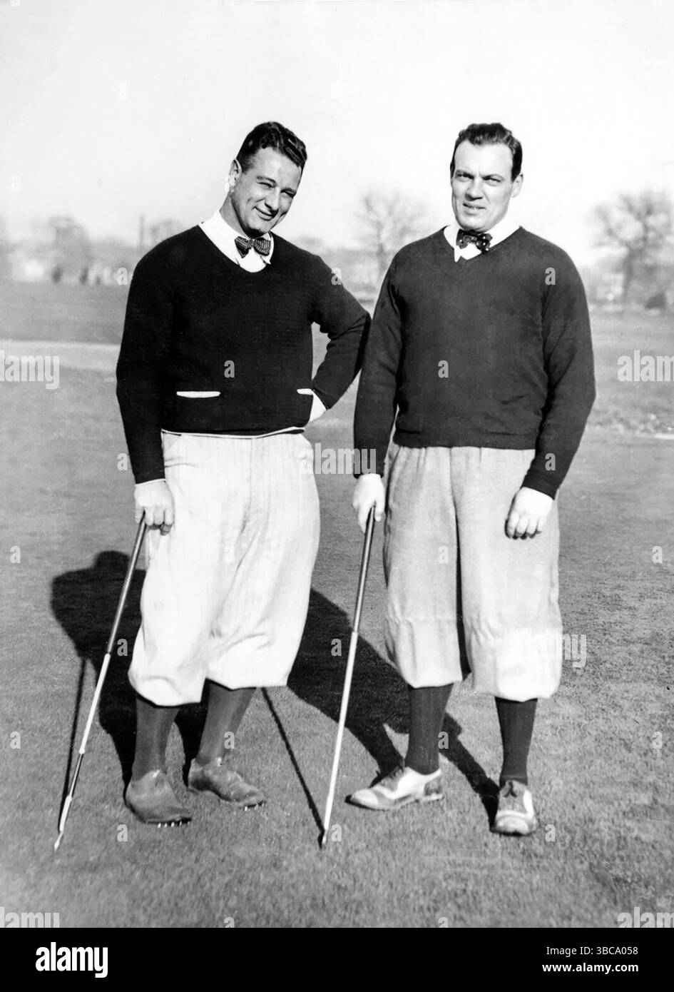 New York Yankees baseball legends, Lou Gehrig and Charlie Keller ...