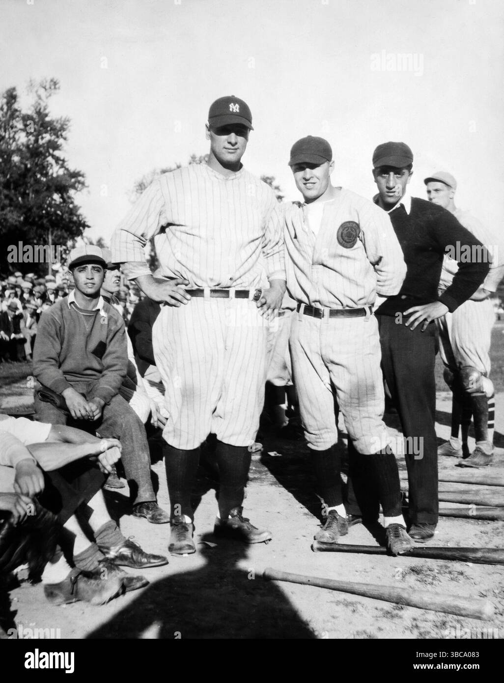 New York Yankee's Baseball legend Lou Gehrig, 1927 Stock Photo - Alamy
