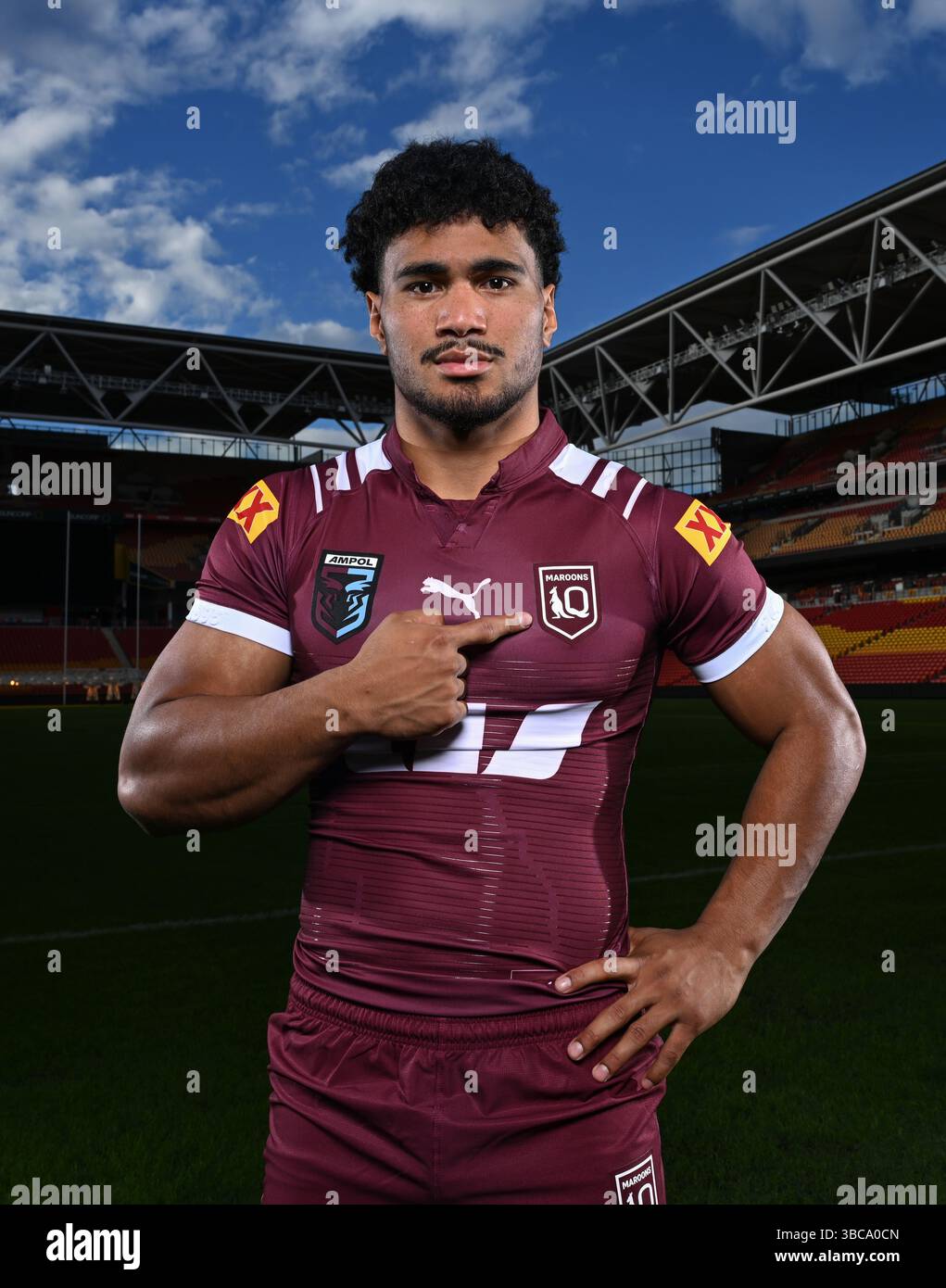 Brisbane, Australia. 19th May, 2025. Robert Toia of the Queensland ...